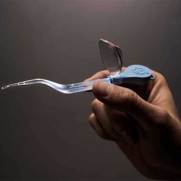 Curette auriculaire éclairée Bionix Clearlook Flexloop - 50 curettes